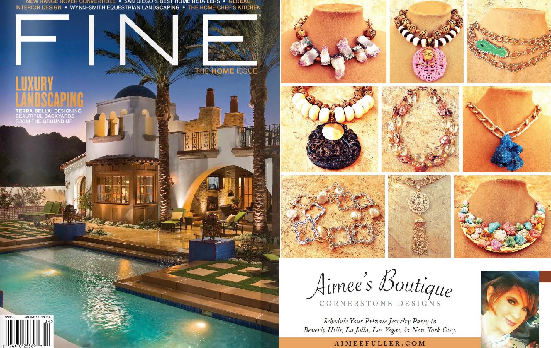 Aimee's Boutique Featured in FINE Magazine